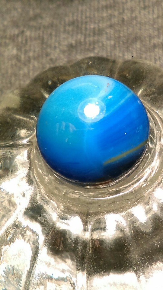 .63" Opaque SPIDERMAN Hybrid RIBBON PATCH Marble King VINTAGE MARBLES ...