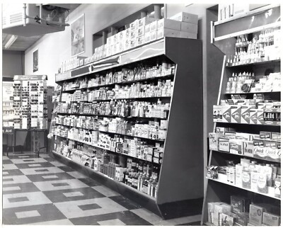 Drug Store Pharmacy PRODUCT DISPLAYS Dayton Ohio VINTAGE 1950's ...