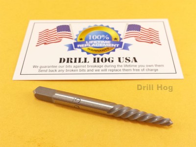 #3 Spiral Easy Out EZ Out Round Screw Extractor Bolt Drill Hog Lifetime ...