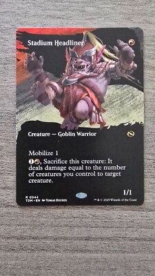 Stadium Headliner (Rare-Borderless) #0344 Tarkir: Dragonstorm MTG Near ...