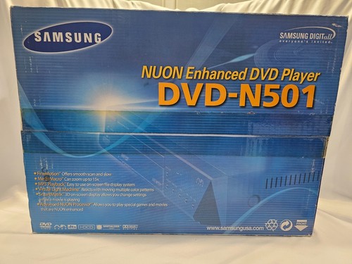 Samsung DVD-N501 Nuon Game System - Acquired from VM Labs - New Factory ...