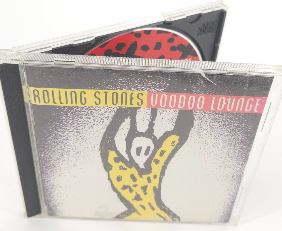 The Rolling Stones Voodoo Lounge CD Tape 1994 Virgin Benelux 7243-8 ...