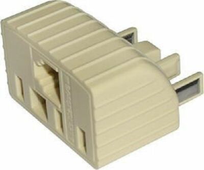 Telephone Double Adapter: Wall Plug Male to 1x RJ12 -F and AU Wall ...