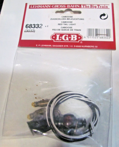G scale LGB 68332 CABOOSE RED TAIL WORKING LIGHTS | eBay