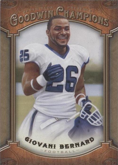 2014 Upper Deck Goodwin Champions - Giovani Bernard #50 for sale online ...