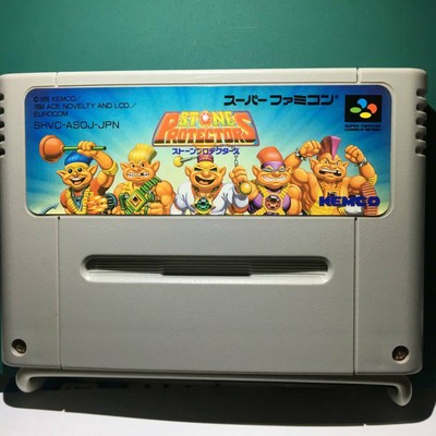 SFC SNES KEMCO Stone Protectors SHVC-ASOJ-JPN Super Famicom Nintendo | eBay
