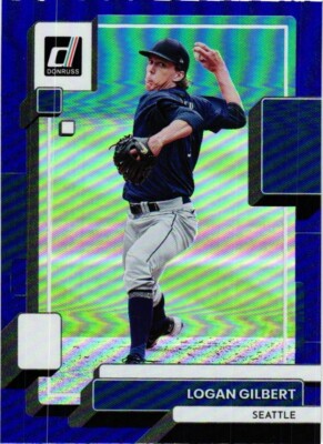 2022 PANINI DONRUSS PURPLE LOGAN GILBERT BASEBALL CARD | eBay