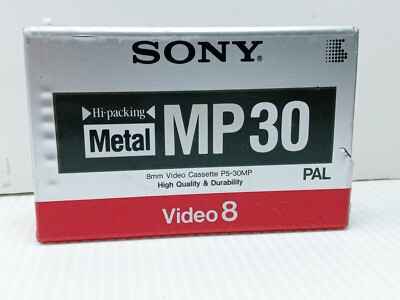 Sony 8 mm Video Cassette MP60 P6-60MP Minutes Metal | eBay