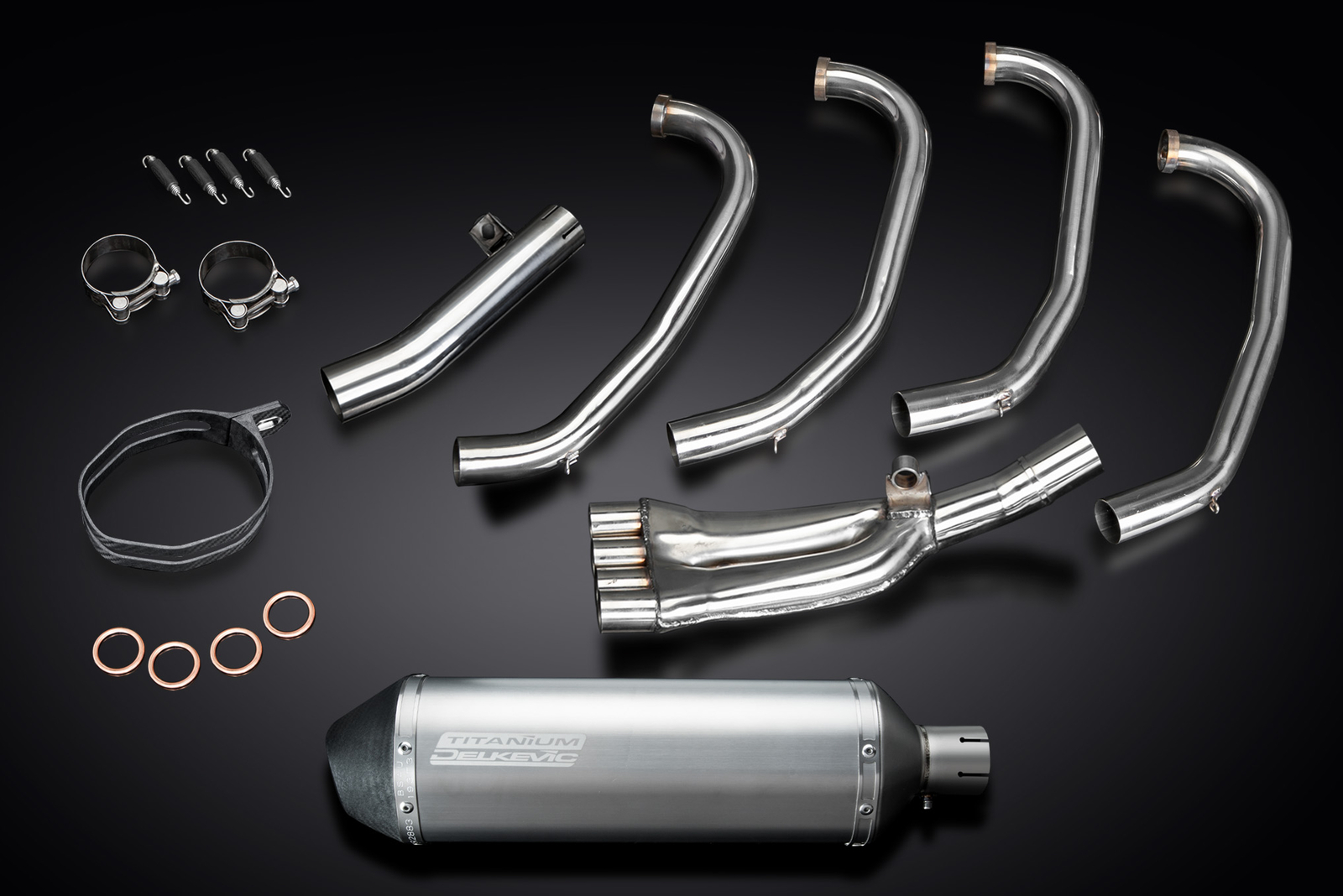 HONDA CBR600FH-FL 1987-1990 343MM X-OVAL TITANIUM 4-1 FULL EXHAUST ...