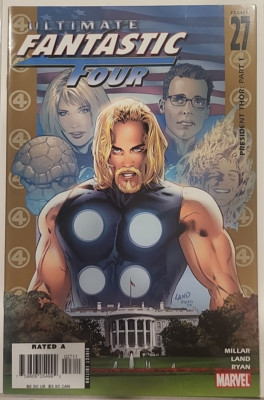 Ultimate Fantastic Four #27-29 (Marvel Comics April 2006) President ...