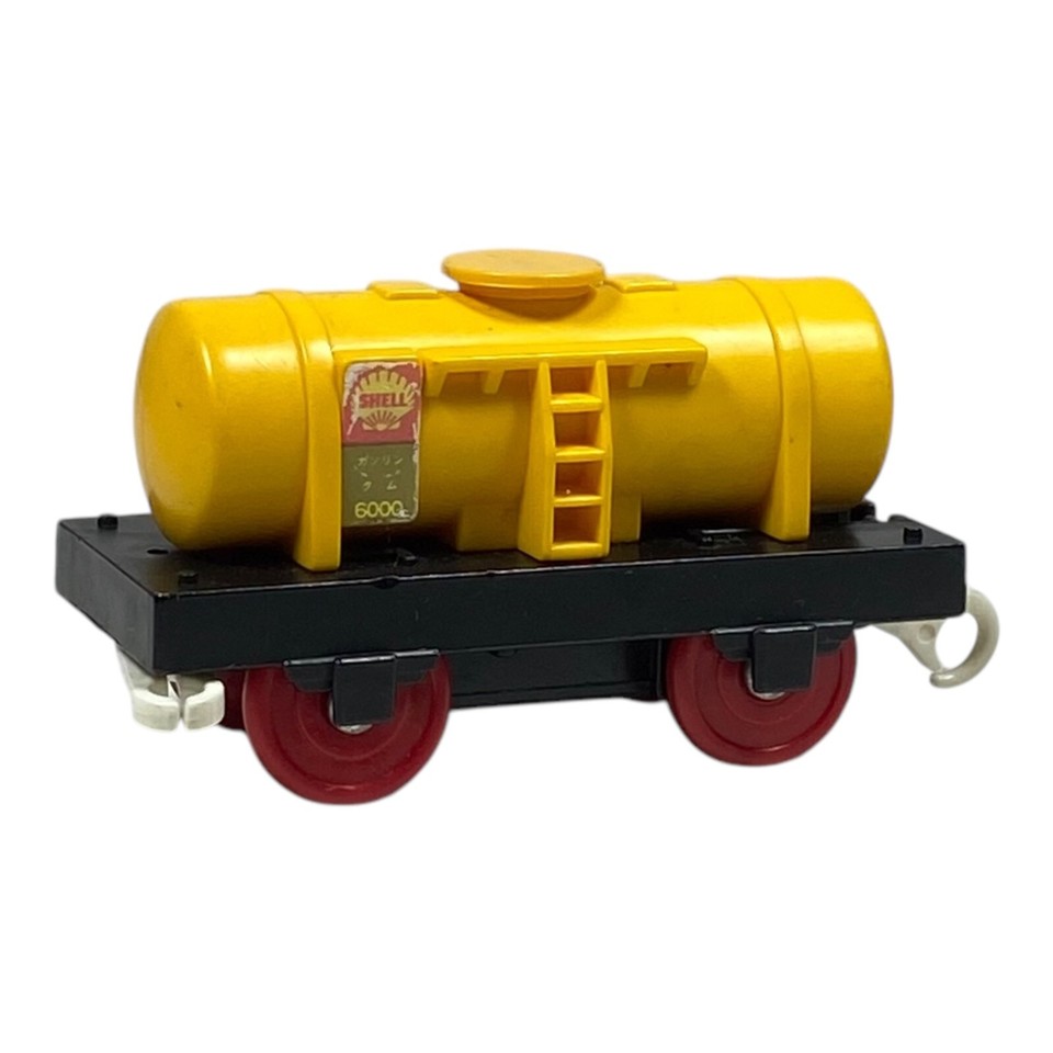 Thomas & Friends Trackmaster Train Yellow Fuel Tanker Tomy Plarail Red ...