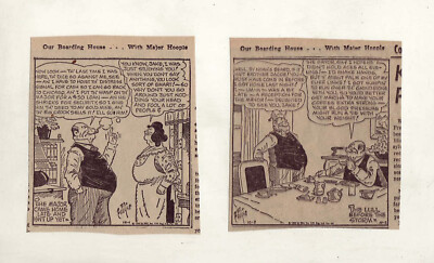 Our Boarding House w/ Major Hoople - 21 daily comic panels from October ...