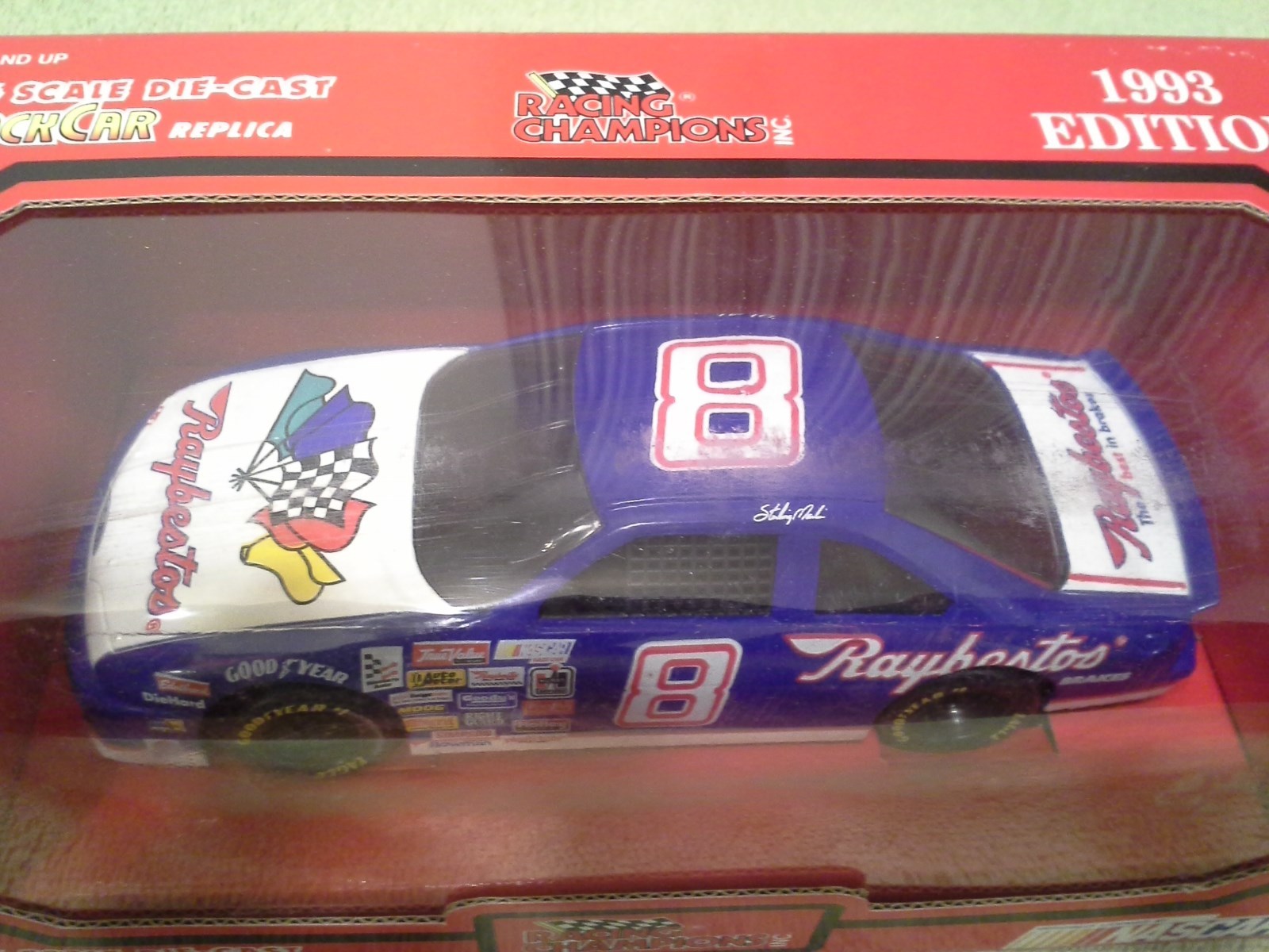 1993 Racing Champions STERLING MARLIN #8 Raybestos Nascar 1/24 Diecast ...