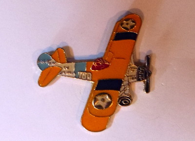 New Stearman Kaydet Cadet NS3 Navy Flight Trainer Plane Lapel Hat Pin ...