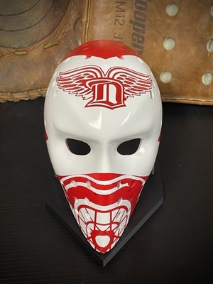 Custom Detroit Red Wings Vintage NHL hockey mini goalie mask | eBay