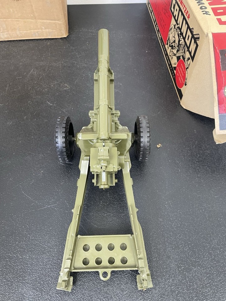 1960’s Louis Marx Howitzer Cannon W/ Military Transport W/box NOS Rare ...