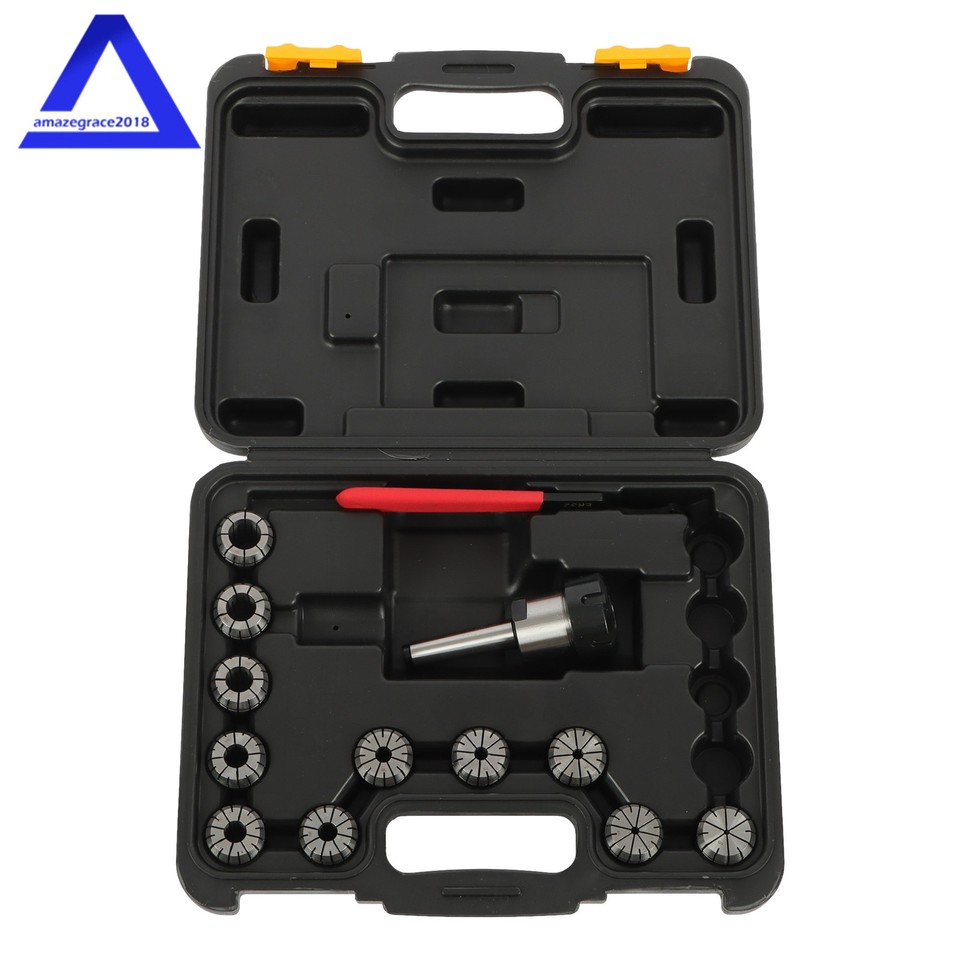 MT2 Shank ER32 Chuck with 11Pcs Collets Kit 1/8'' - 3/4'' Taper Collet ...