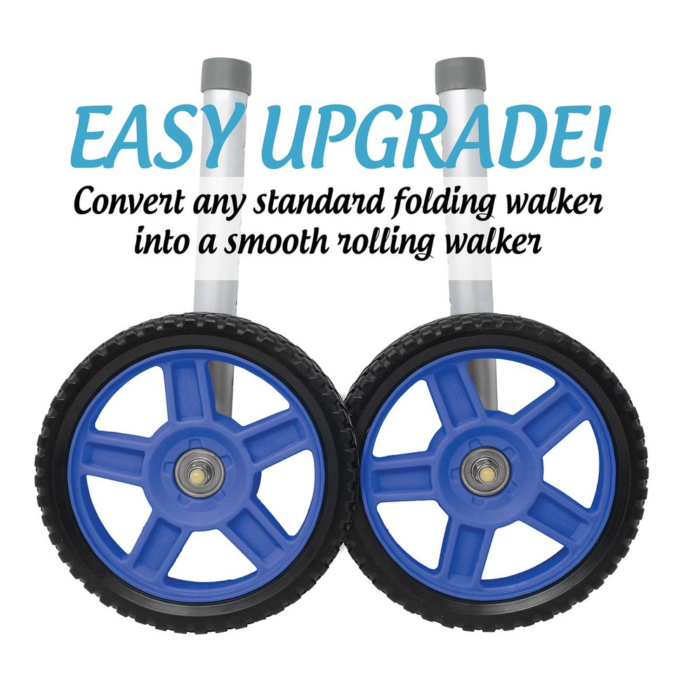 Off-Road Walker 8 Inch Wheel Kit with Universal FlexFit Walker Ski ...