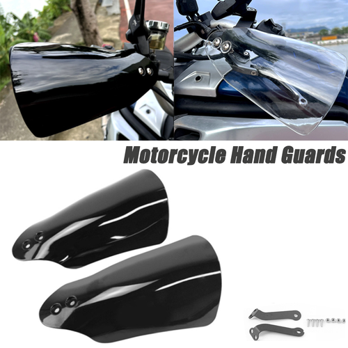 Black Hand Guard Wind Protection Handguards For Yamaha Honda Suzuki ...