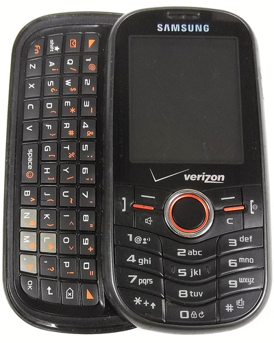 Samsung Intensity SCH-U450 - Gray and Black ( Verizon ) Cellular Slider ...