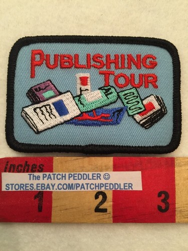 JOURNALISM PATCH PUBLISHING TOUR NEWSPAPER MAGAZINE MEDIA 00Z2 | eBay