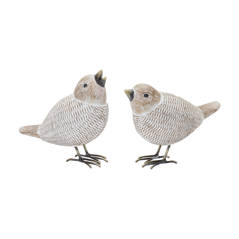 Wicker Standing Bird Figurine (Set of 2) - 88420 for sale online | eBay