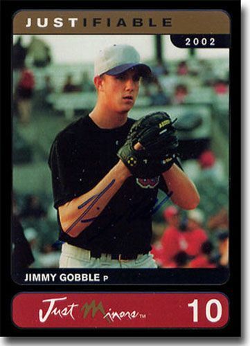 2002 Jimmy Gobble Autograph Rookie BLACK Auto RC #/25 | eBay Australia