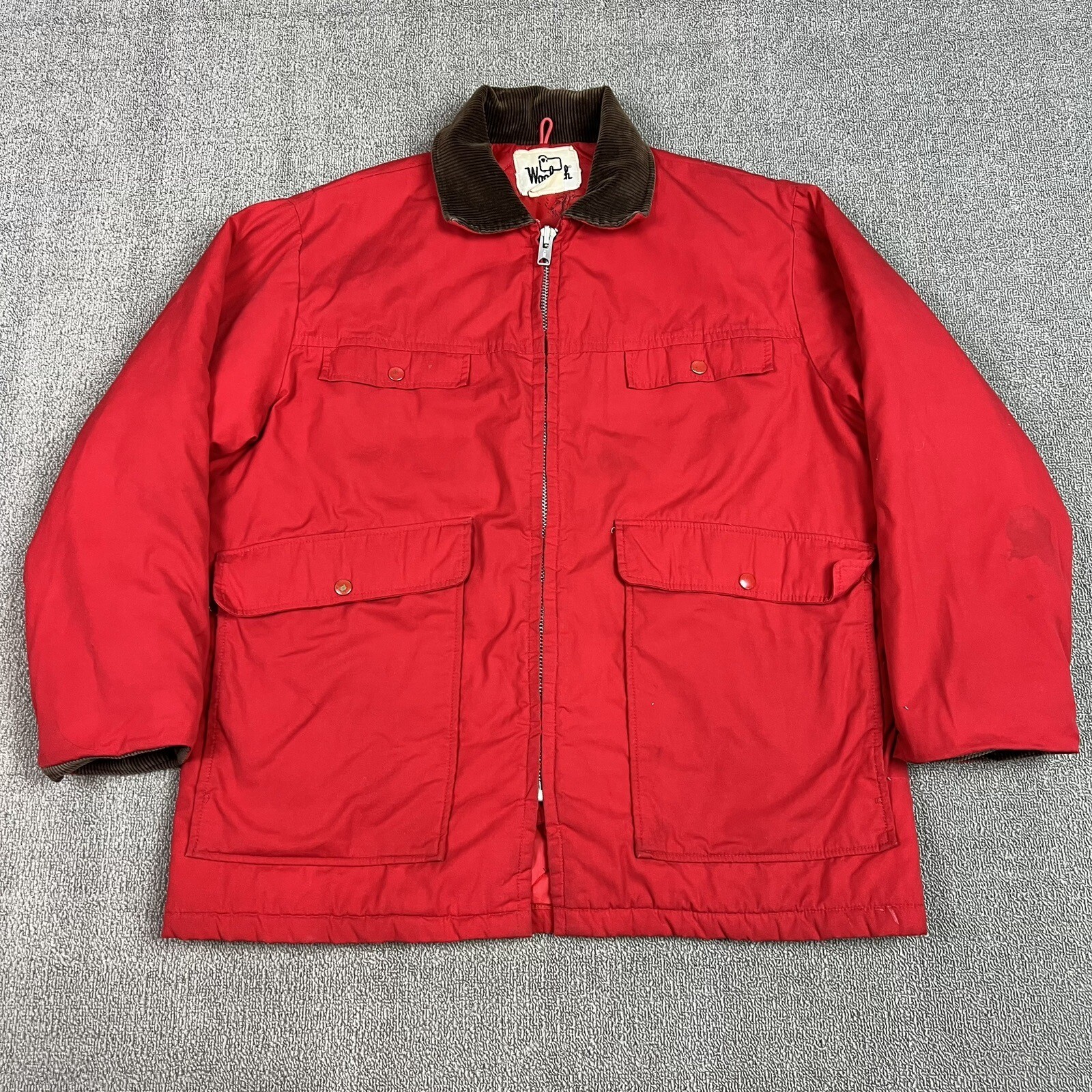 Vintage 60's 70's Woolrich Barn Chore Jacket Men's L … - Gem