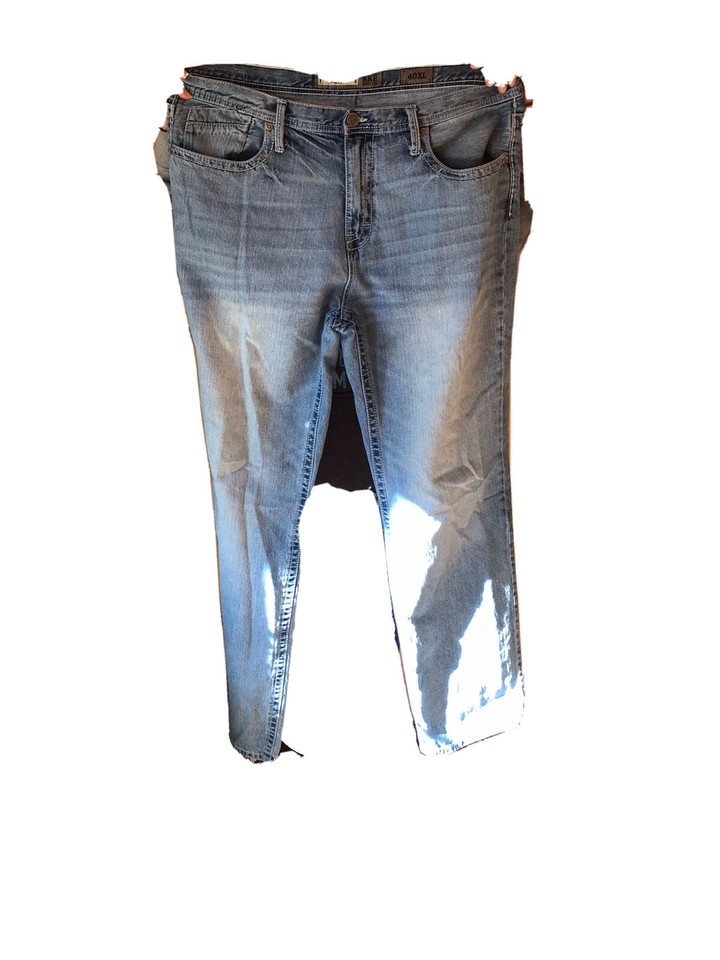 BKE Seth Jeans 40XL (37”) Relaxed Fit / Light Wash | eBay