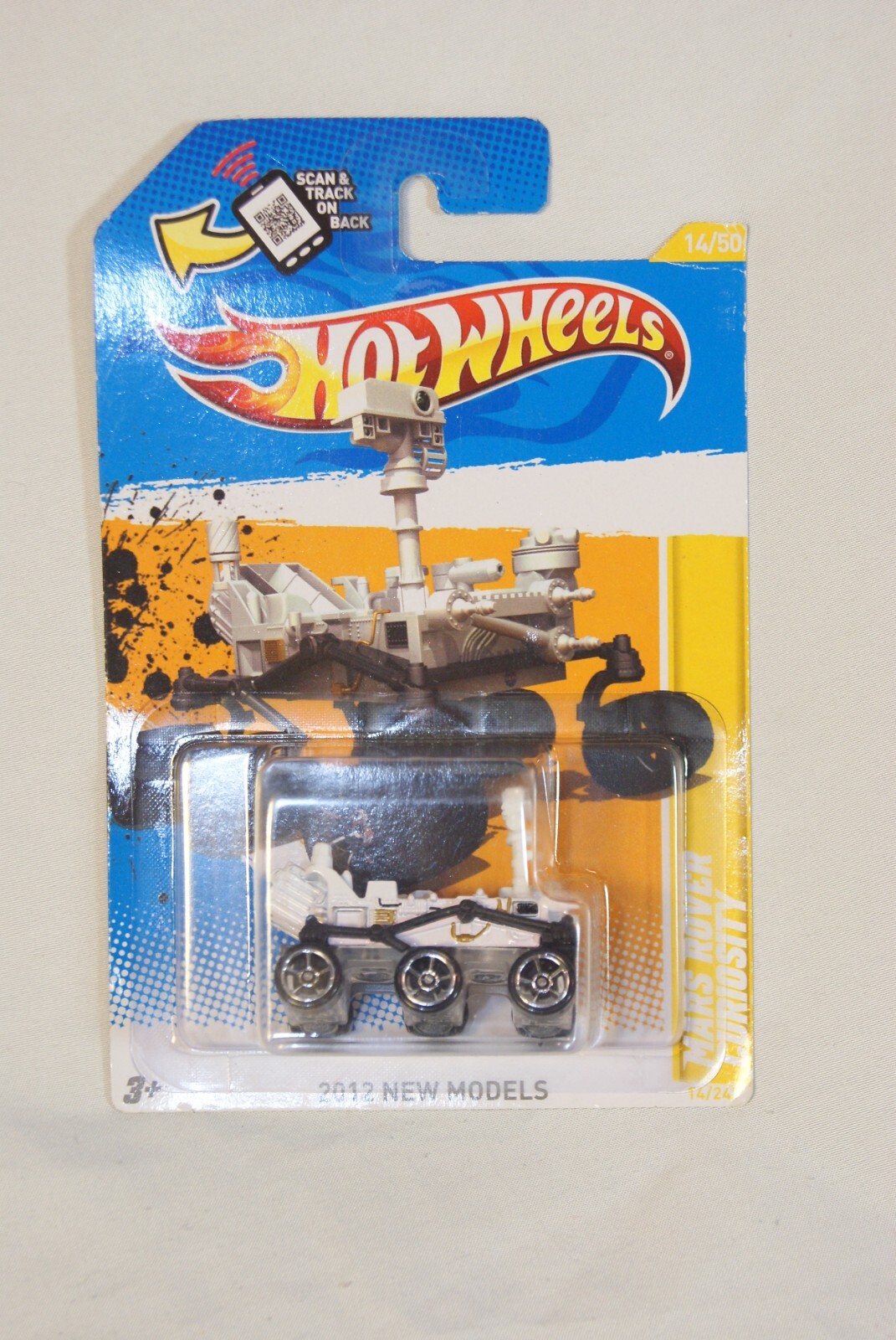 2012 Hot Wheels Mars Rover Curiosity #14 Car New In Package | eBay