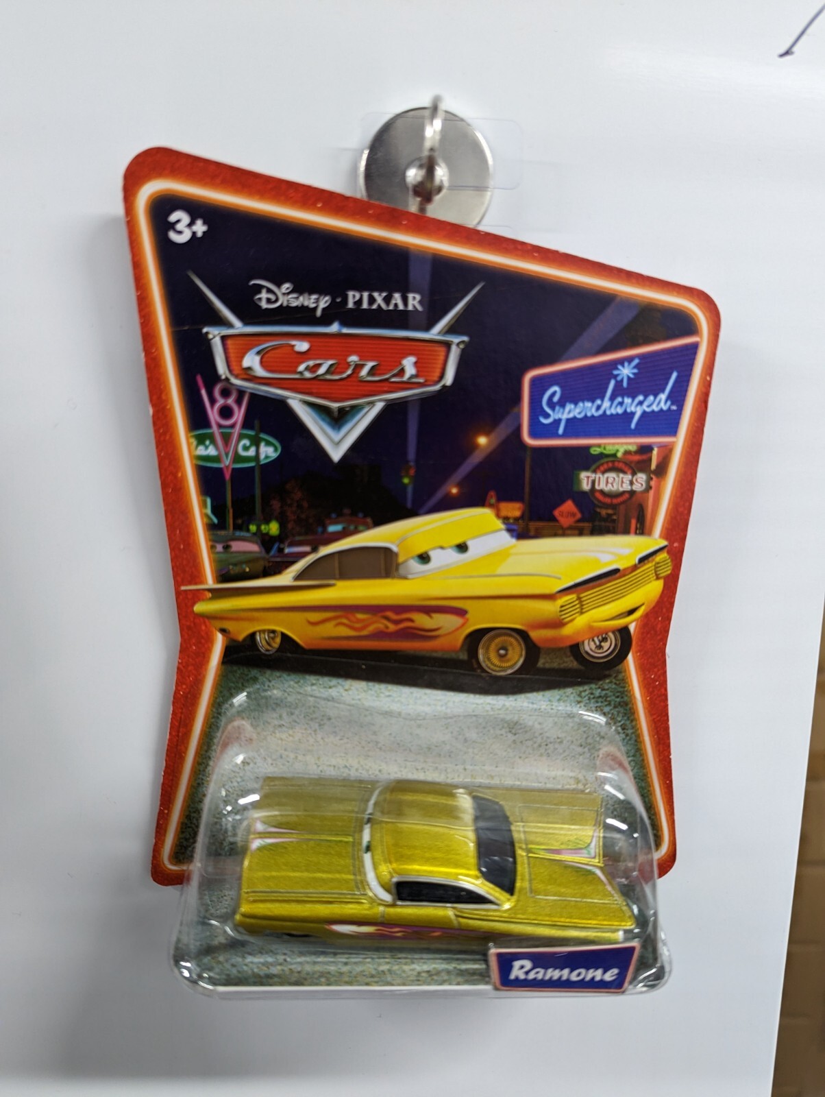 Ramone - 2007 Mattel Pixar CARS Supercharged Gold 1959 Chevrolet impala ...