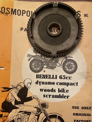 BENELLI 65cc Dynamo Scrambler Woodsbike Mini Enduro Clutch Housing Gear ...
