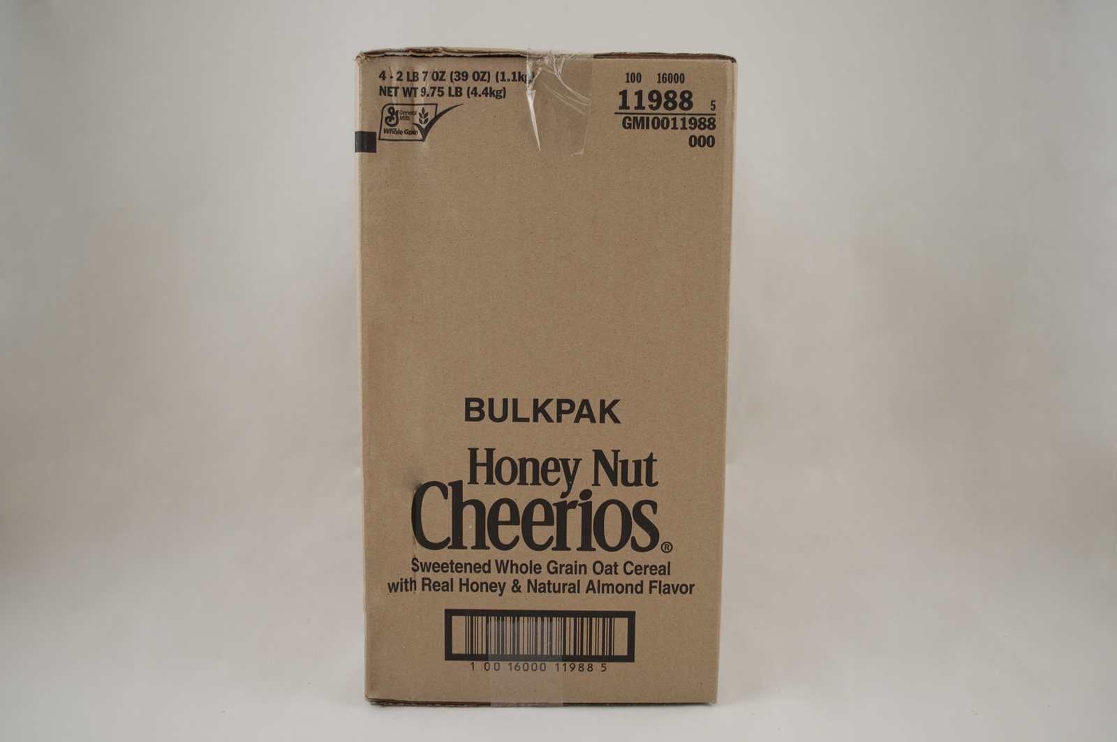 Honey Nut Cheerios Bulk Pak Cereal, Gluten Free, Low Fat (39 OZ, 4 Per ...