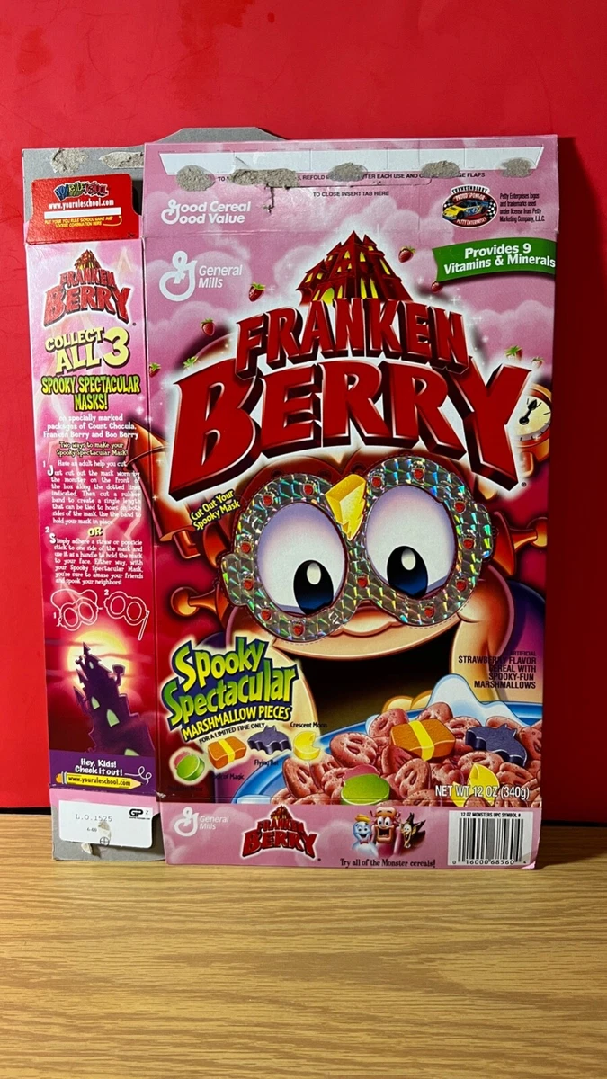 Frankenberry Cereal Box