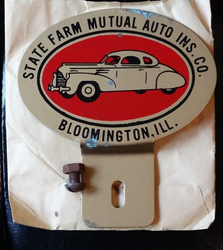Vintage State Farm Mutual Auto Insurance Co Bloomington, IL License ...