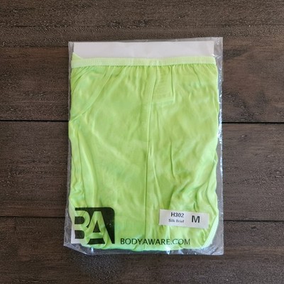 Bodyaware Silk Bikini Brief Green Medium Vintage | eBay