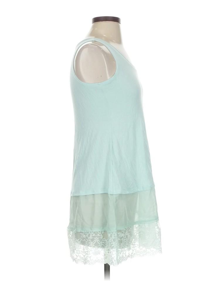 LOGO by Lori Goldstein Women Green Tank Top XS Petites | eBay