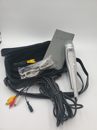 Magic Sing ED-8000 Karaoke Mic Microphone W/Case Cables Manual Book ...