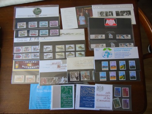 Job lot - GB 19 Presentation packs of Royal Mail Mint Stamps | eBay