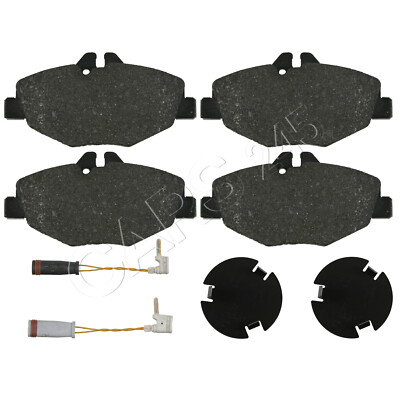 SWAG Disc Brake Pad Set Front Axle Fits MERCEDES W220 W211 S211 ...