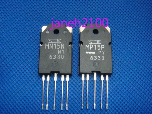 1 Pair Transistor SANKEN TO-3PL-5 MN15N-NY/MP15P-PY MN15N/MP15P ...