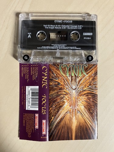Cynic Focus 1993 Tape Progressive Death Metal Roadrunner Records ...