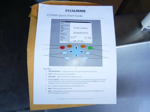 Calsense CS3000 48 station Irrigation Controller Brand new | eBay