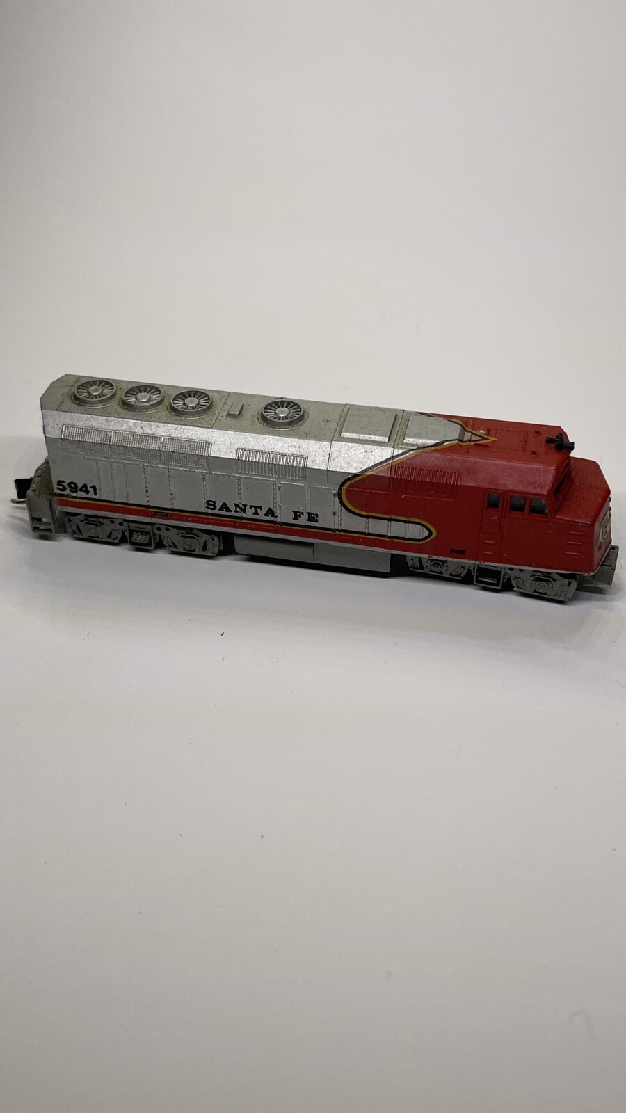 VTG N Scale Santa Fe Locomotive 7544 Train | eBay
