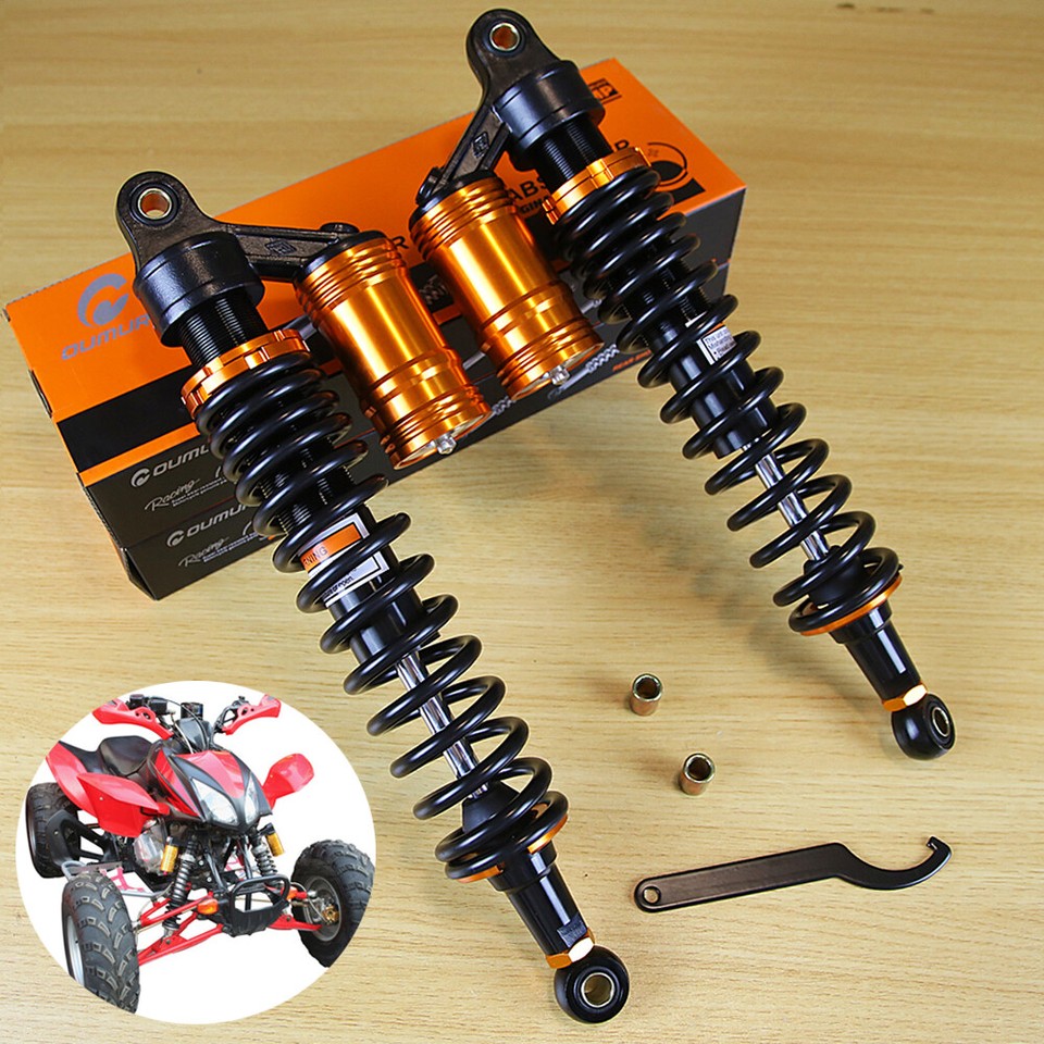 400mm Front Adjustable Air Shocks Reservoirs For Honda TRX 400EX 450R ...