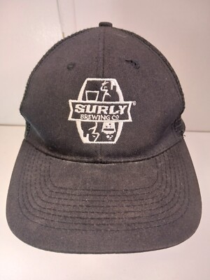 Surly Brewing Co Beer Snapback Truckers Cap Hat | eBay