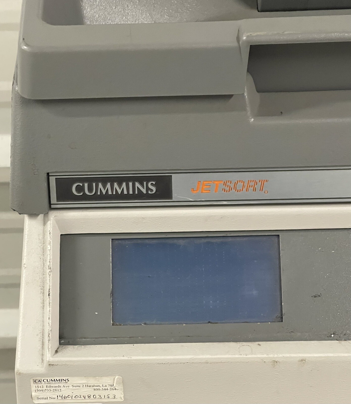 Cummins Jetsort 4601 Coin Counter - FOR PARTS / REPAIR | eBay