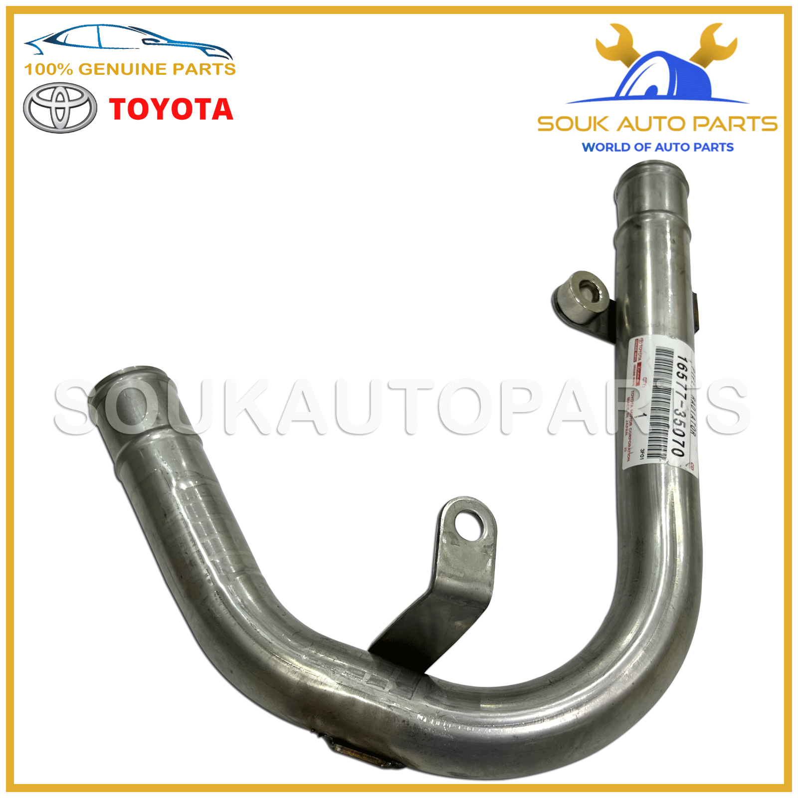 16577-35070 Genuine Toyota PIPE, RADIATOR, NO.7 FOR HILUX 16577-35070 ...
