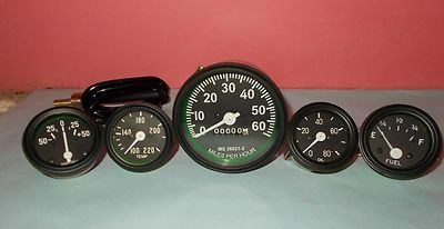 Jeep Willys Speedometer 12 V fits 1946-66 CJ-2A, 3A, 3B,M38, M38A1 ...