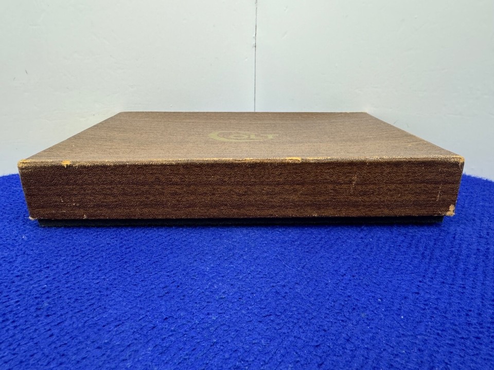 1968 Colt Factory Original Government Model Box *TWO PIECE COLT ...